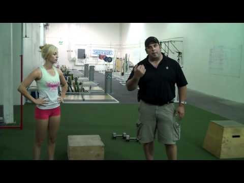 Explosive Lunge Box Jump - All Things Gym