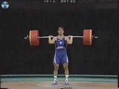 Pyrros Dimas Atlanta 1996 213kg Clean and Jerk - All Things Gym