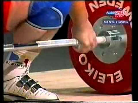 2002 World Weightlifting Championships +105 - All Things Gym