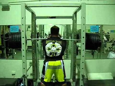 Warrick Brant 350kg Front Squat - All Things Gym