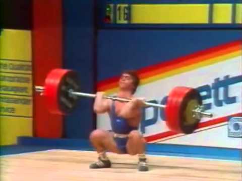 Bulgarian World Records at 1986 European Weightlifting Championships ...